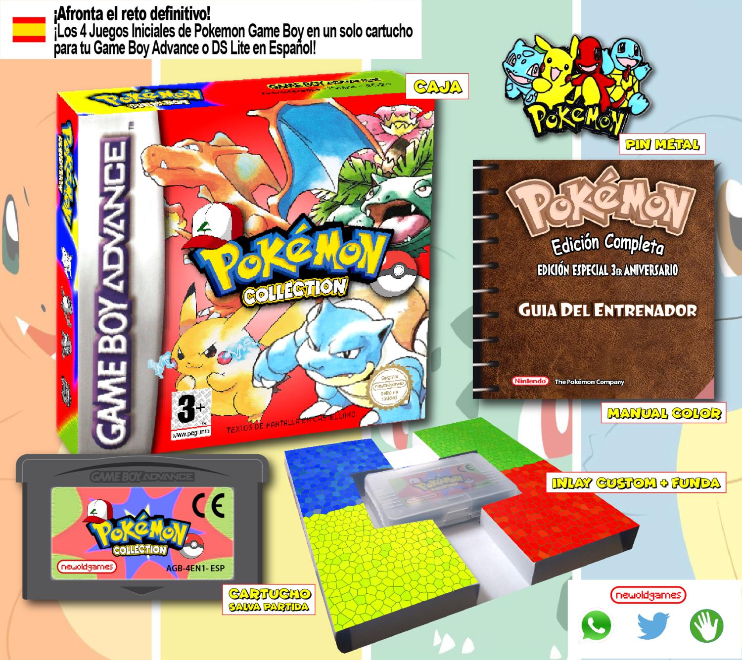 Reserva tu juego POKEMON CLASICO PACK 4 en 1 - @newoldgames