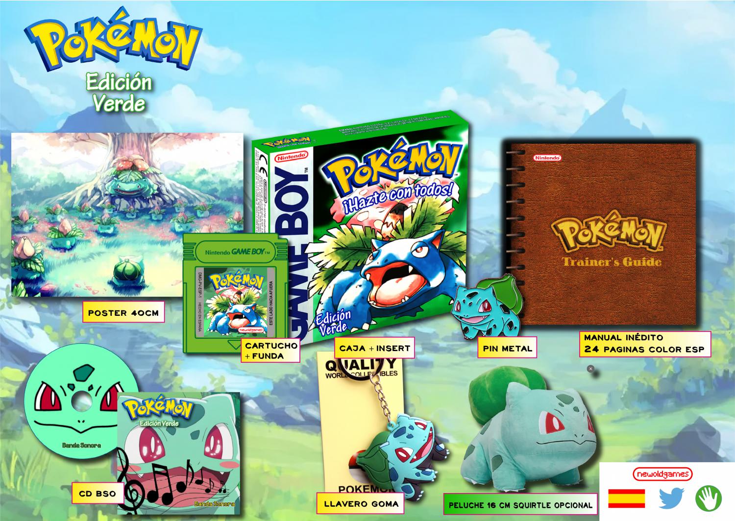 Reserva tu juego POKEMON VERDE GB - @newoldgames